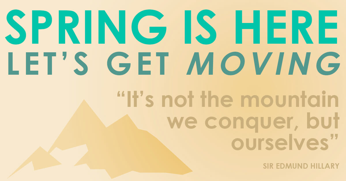Spring is here, let’s get moving! - On-Point Health & Wellness Center